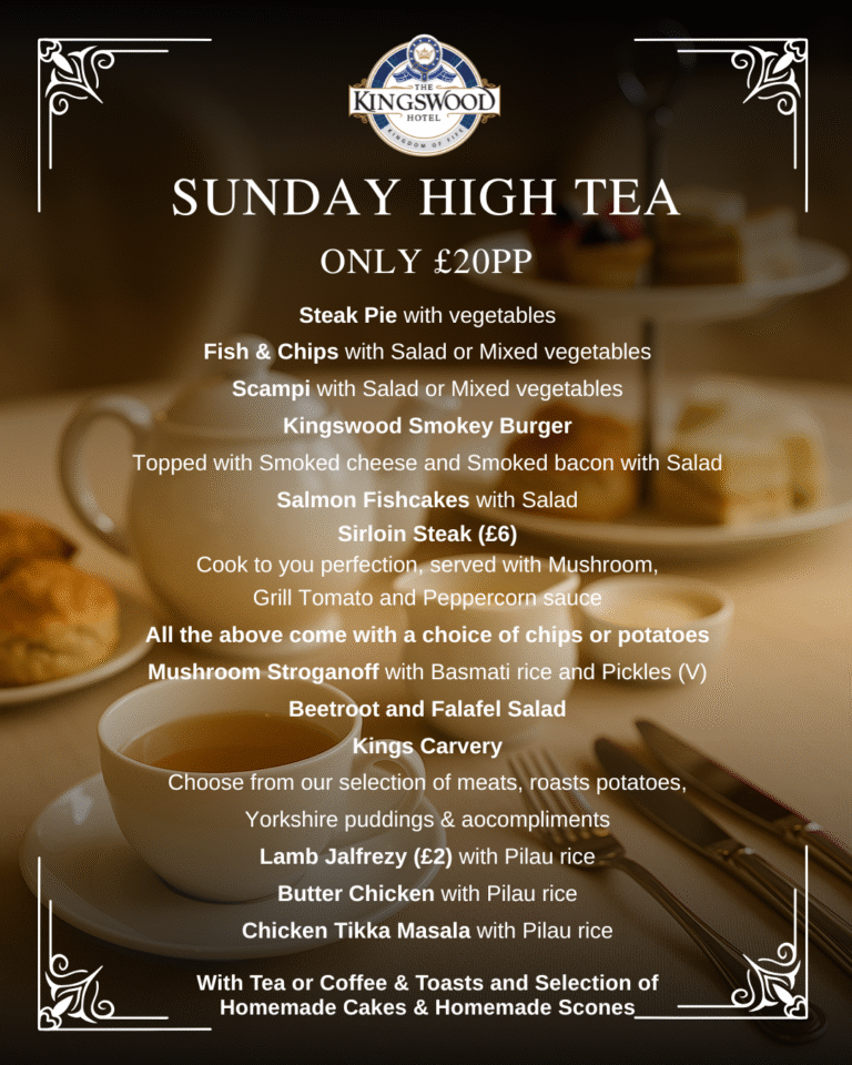 Menu – The Kingswood Hotel